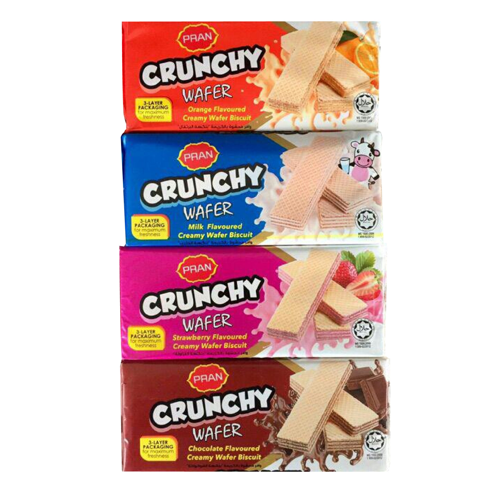 Pran Crunch Wafer Assorted 150g - CJS Supermarket