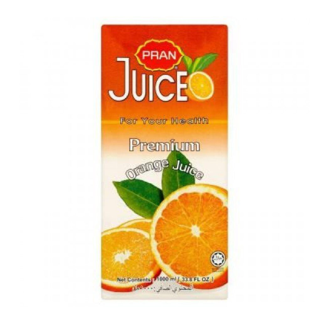 Pran Orange Juice 1L - CJS Supermarket