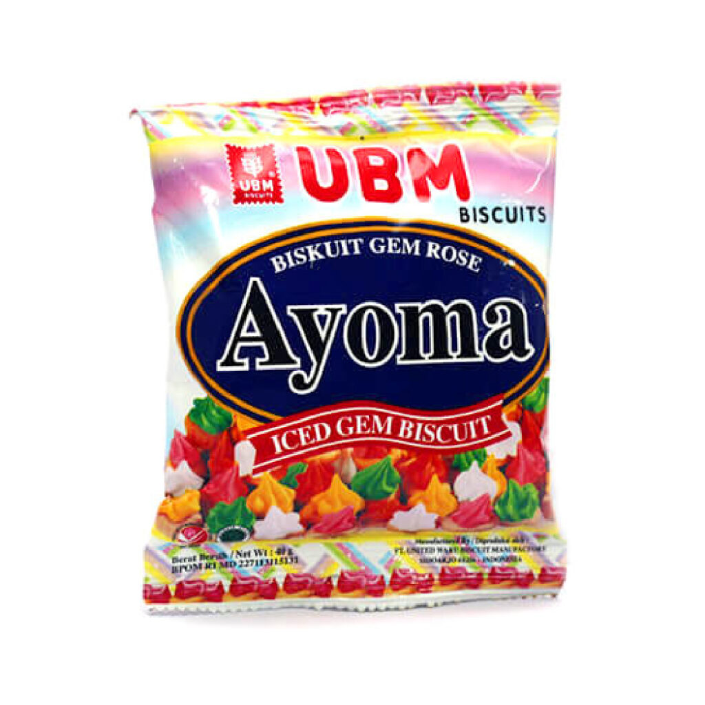 UBM Ayoma Iced Gem Biscuit 40g - CJS Supermarket